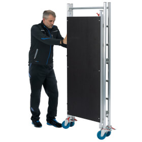 Krause RollTec Faltgerüst mobiles Montagegerüst Arbeitshöhe 2 9 m ...