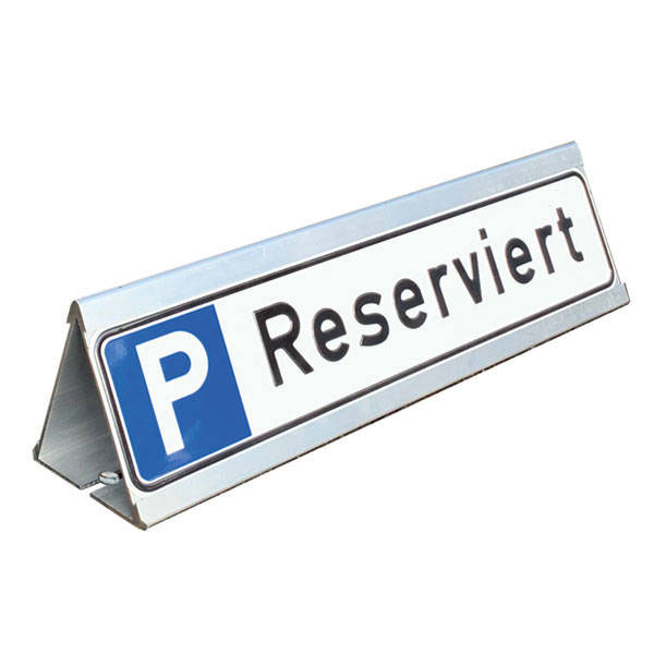 SafetyMarking Parkplatzbegrenzung plus Parkplatzschild Symbol: P mit ...