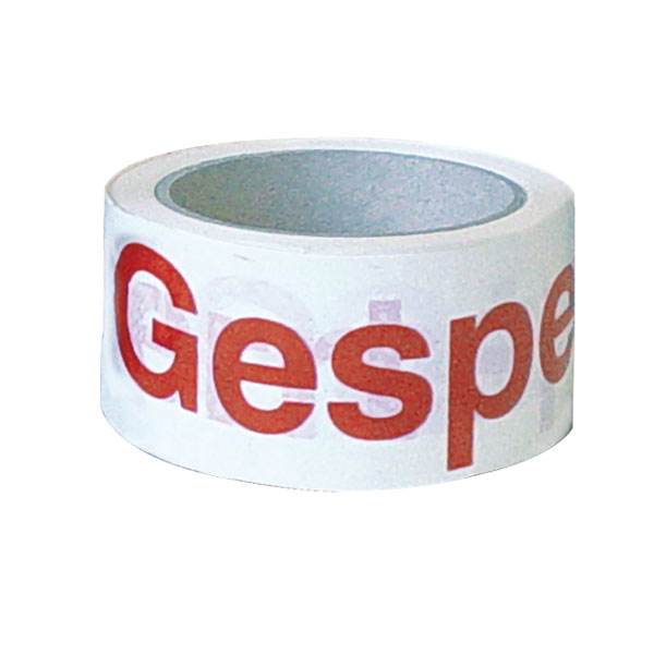 Klebebänder zur Qualitätssicherung weiß/rot Text: Gesperrt kaufen Klebebänder zur Qualitätssicherung weiß/rot Text: Gesperrt kaufen