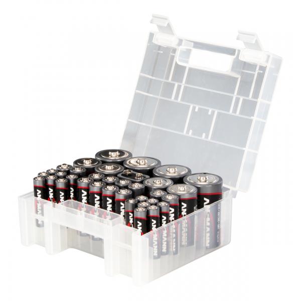 Ansmann RED Multipack Alkaline-Batterie Praktische Aufbewahrungsbox ...