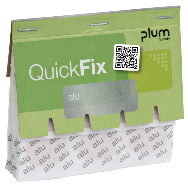 Plum QuickFix Alu Pflaster Nachfüllset luftdurchlässig und angenehm für ...