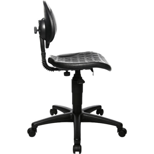 Topstar Tec 20 Arbeitsstuhl mit Sitzhöhenverstellung Toplift Doppelrollen Sitzfläche PU kaufen